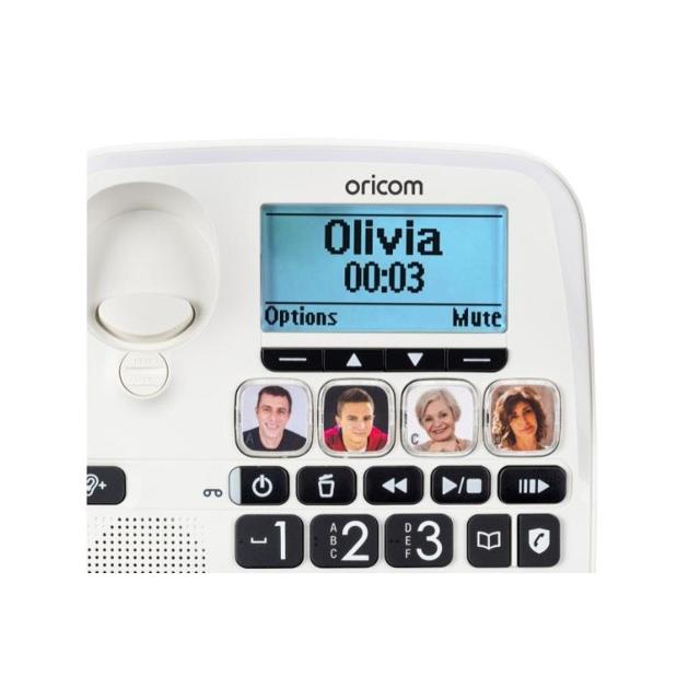 Buy Oricom Care920-1 Amplified Big Button Phone with Cordless Handset ...