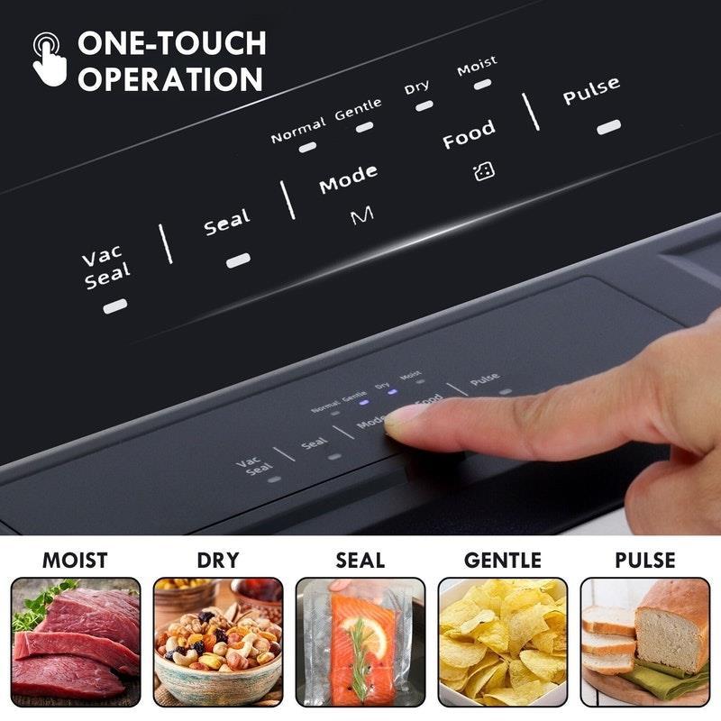 Buy Kenmore Vacuum Sealer Machine, One-Touch Automatic Food Sealer ...