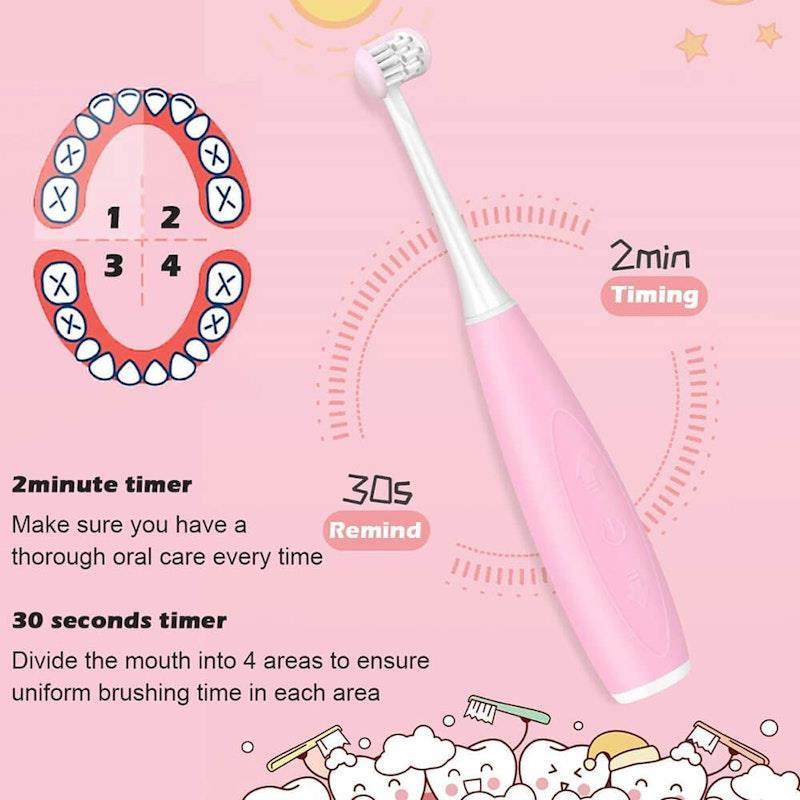 Buy Caremax Rechargeable Triple Bristle 3 sided Sonic Toothbrush 1Unit ...