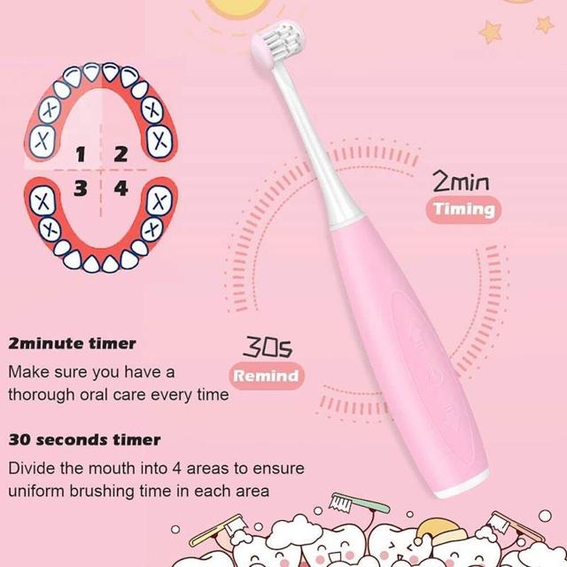 Buy Caremax Rechargeable Triple Bristle 3 sided Sonic Toothbrush 1Unit ...