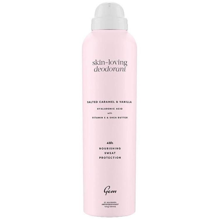 Buy Gem Skin-Loving Antiperspirant Deodorant Aerosol Salted Caramel ...