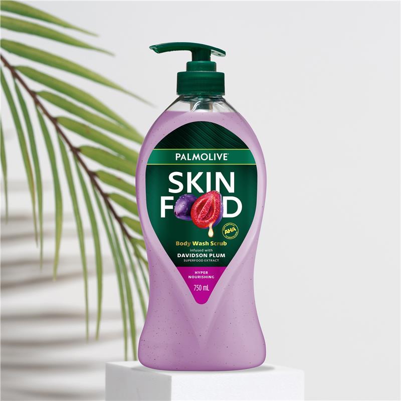 Buy Palmolive Skin Food Body Wash Cream Davidson Plum 750ml online at ...