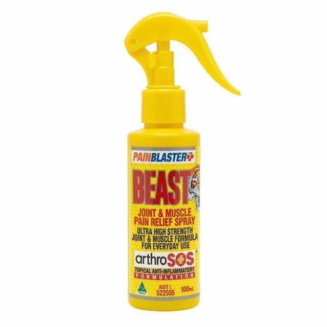 Buy Pain Blaster Beast Joint & Muscle Pain Relief Spray 100ml By ...