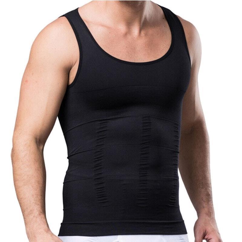 Buy BodyAssist Compression Slimming & Shaping Body Vest Black Large ...