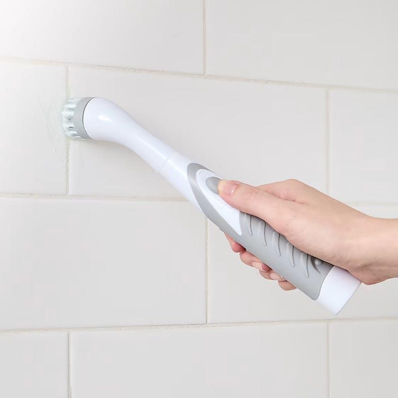 Buy Living Today Battery Operated Scrubber Brush with 4 Interchangeable ...