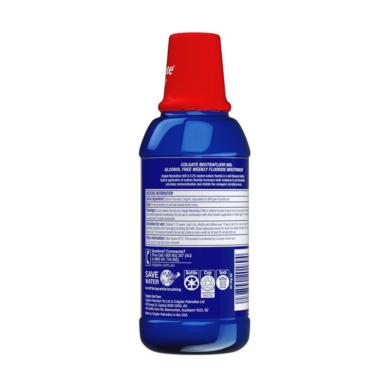 Buy Colgate NeutraFluor Alcohol Free 900 Mouthwash 473ml online at ...