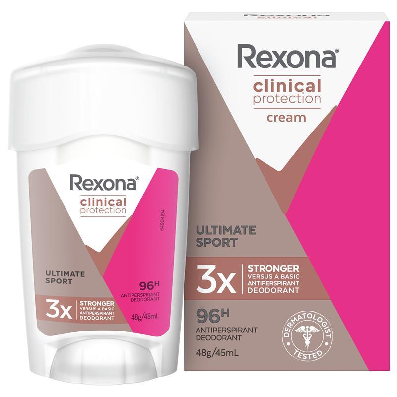 Buy Rexona Women Clinical Protection Antiperspirant Cream Stick ...