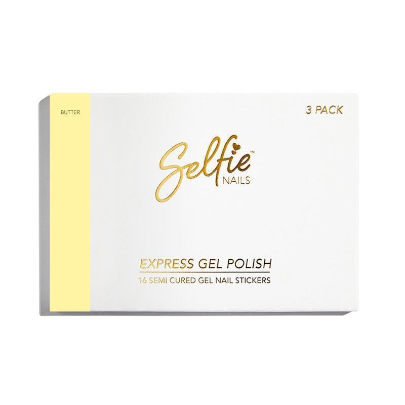 Buy Selfie Nails Express Gel Polish Butter 3 Pack online at Chemist ...