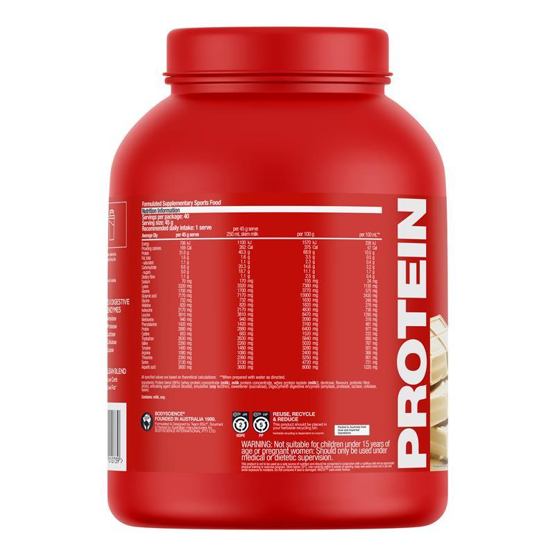 Buy BSc High Protein Vanilla 1.8kg Tub online at Chemist Warehouse