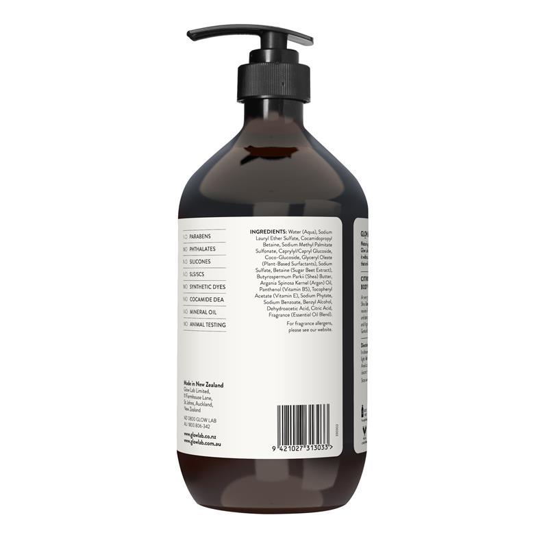 Buy Glow Lab Citrus & Bergamot Body Wash 900ml online at Chemist Warehouse