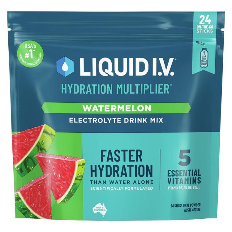 Buy Liquid IV Hydration Watermelon 24 Sachets online at Chemist Warehouse