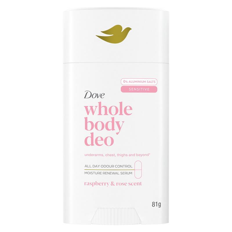 Buy Dove Women Whole Body Deodorant Stick Raspberry & Rose 81g online ...