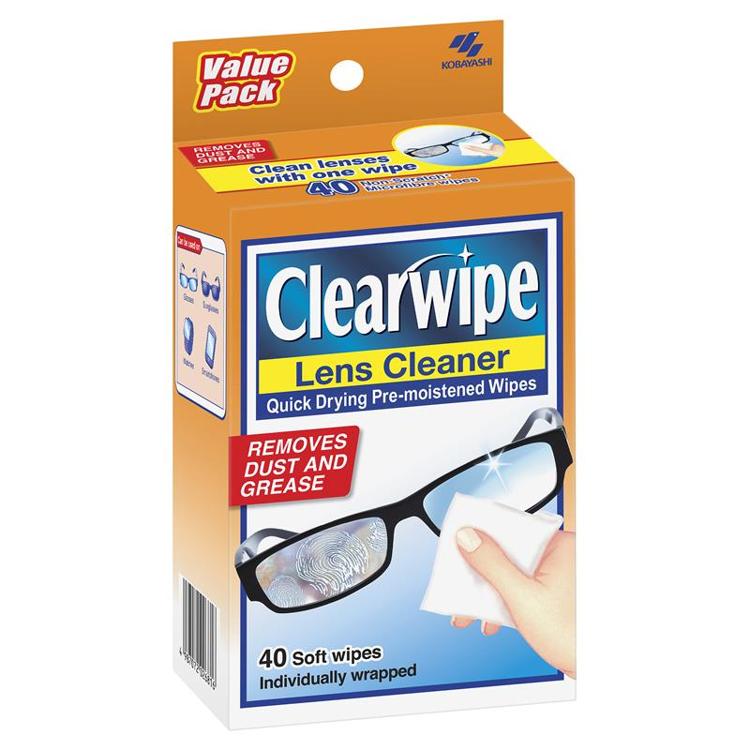 Buy Clearwipe Lens Cleaner 40 Wipes online at Chemist Warehouse