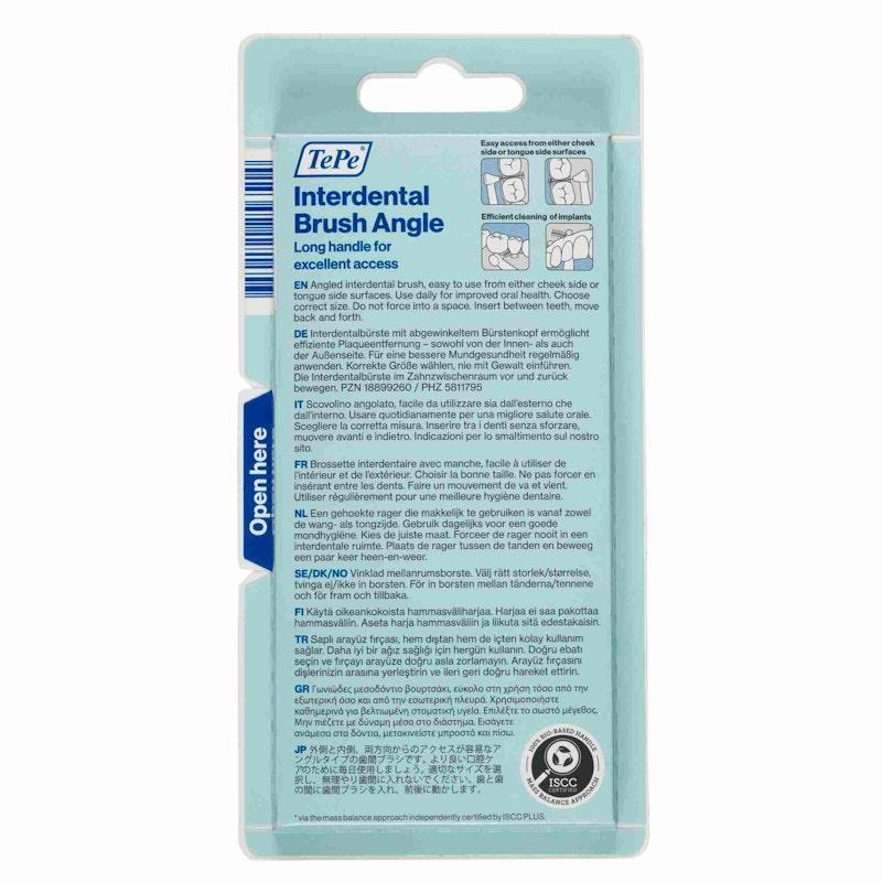 Buy TePe® Interdental Brushes - Angle™ Blue-Size 3 online at Chemist ...