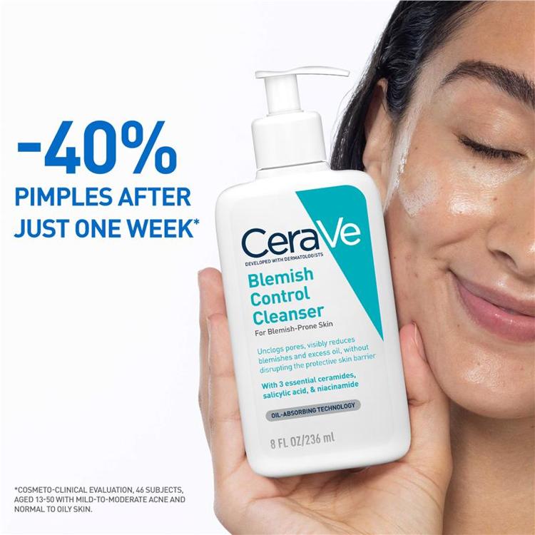 Buy CeraVe Blemish Control Cleanser 473ml online at Chemist Warehouse