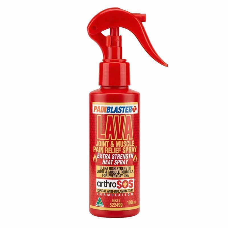 Buy Pain Blaster Lava Joint & Muscle Pain Relief Spray 100ml By ...