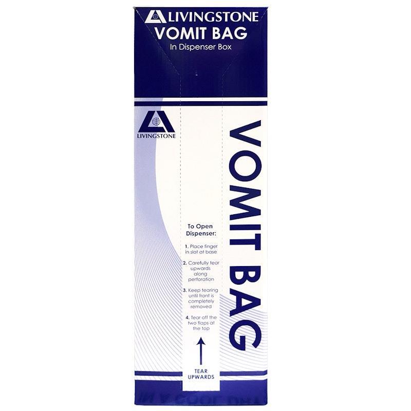 Buy Livingstone Emesis Vomit Bag in Dispenser 1500mL 50 Pieces/Box ...
