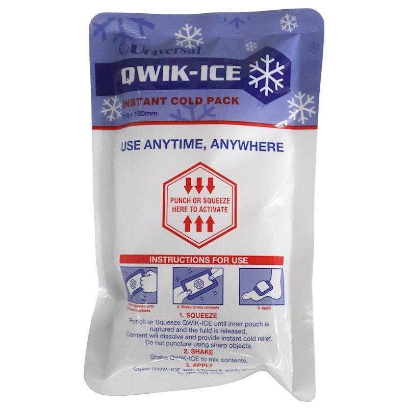Buy Qwik-Ice Instant Cold Pack 18 x 11cm 1Piece online at Chemist Warehouse