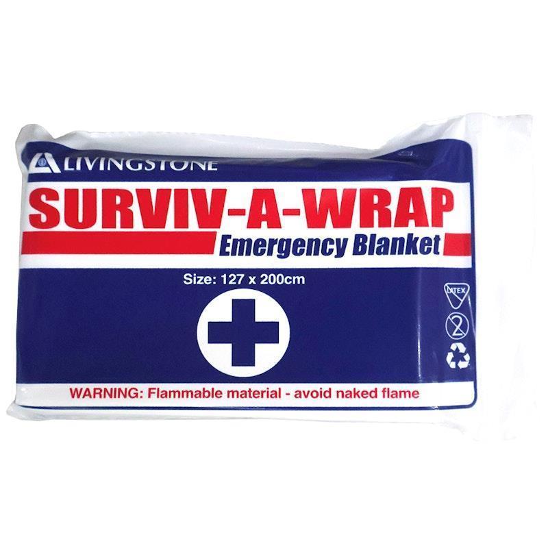 Buy Livingstone Surviv-A-Wrap Casualty Emergency Rescue Space Blanket ...