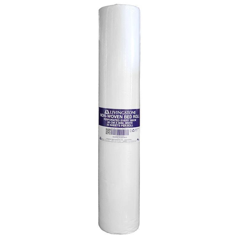 Buy Livingstone Draw Sheet Waterproof 80cm x 90m 50 Sheets/Roll online ...