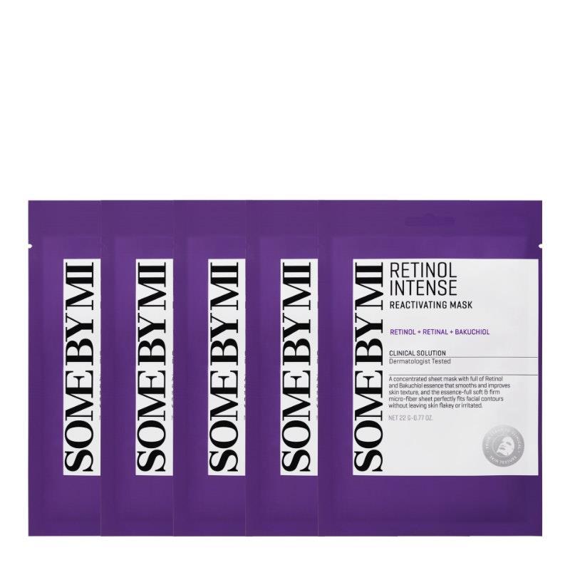 Buy SOME BY MI Retinol Intense Reactivating Mask Bundle 5 Sheets online ...