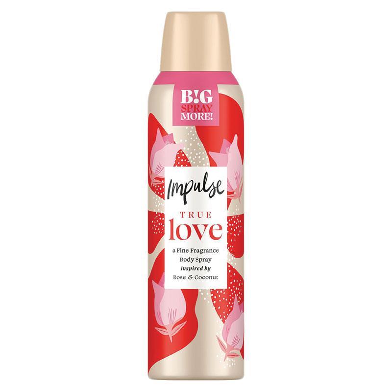 Buy Impulse Body Spray XXL True Love 150ml online at Chemist Warehouse