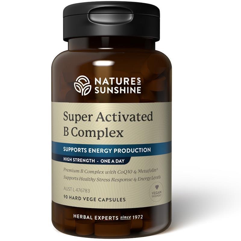Buy Nature's Sunshine Super Activated B Complex 90Capsules online at ...