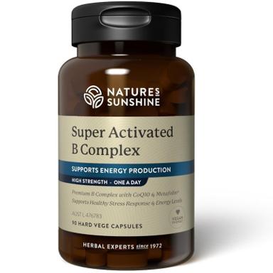 Buy Nature's Sunshine Super Activated B Complex 90Capsules online at ...