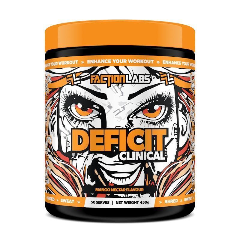 Buy Faction Labs Deficit Clinical - 50 serves Mango Nectar online at ...
