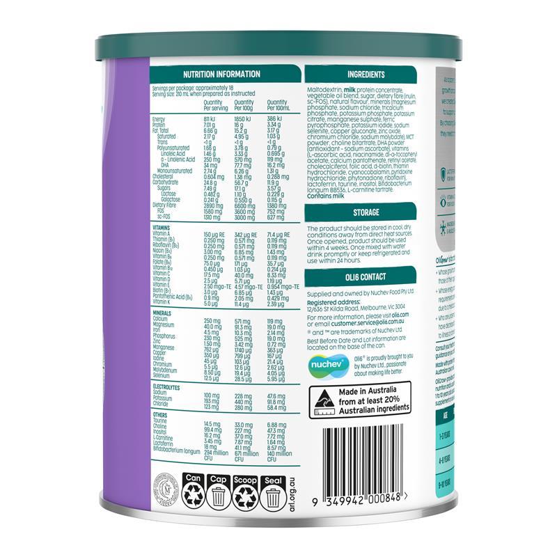 Buy OliGrow+ Kids Nutritional Supplement – Fussy Eater & Immune Support ...