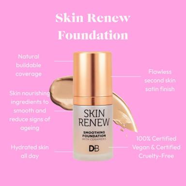 Buy DB Cosmetics Skin Renew Smoothing Foundation with Ceramides True ...