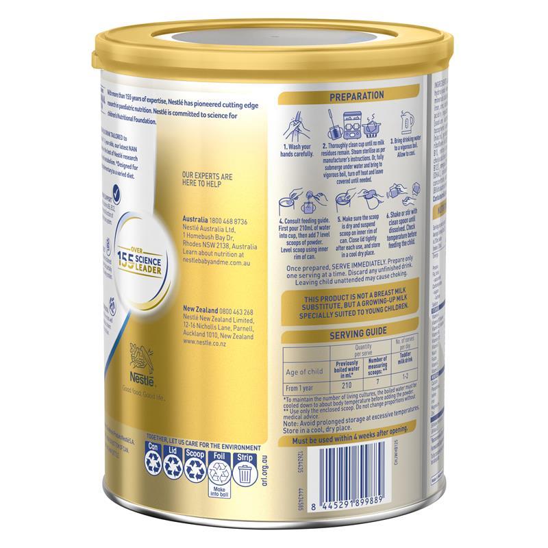 Buy Nestle NAN SupremePro 3 Premium Toddler Milk Drink Powder From 1 ...