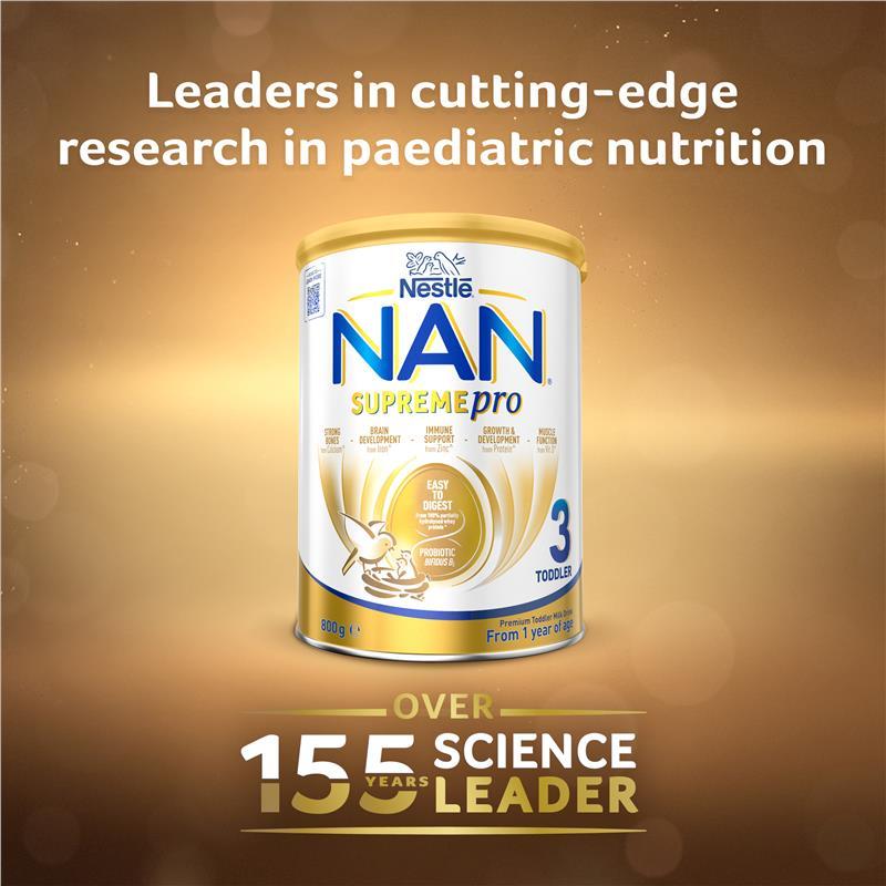 Buy Nestle NAN SupremePro 3 Premium Toddler Milk Drink Powder From 1 ...