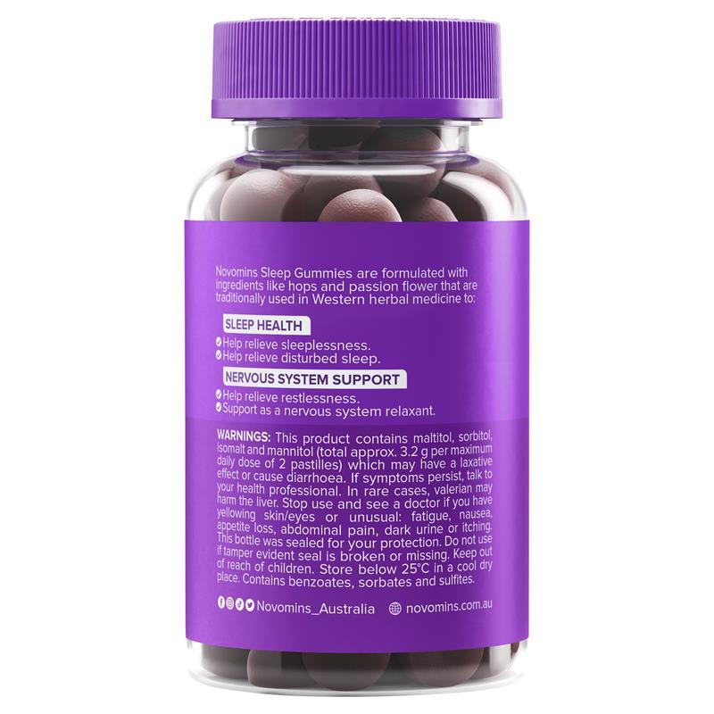 Buy Novomins Sleep 60 Gummies online at Chemist Warehouse