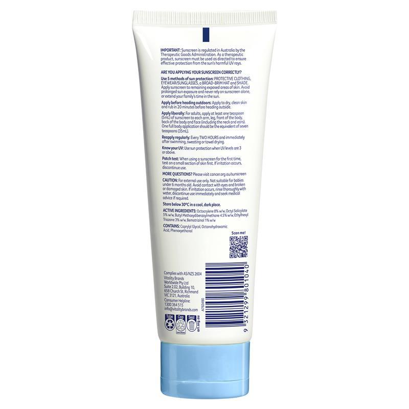 Buy Cancer Council SPF50 Sensitive Sunscreen 110ml (New Formula) online ...