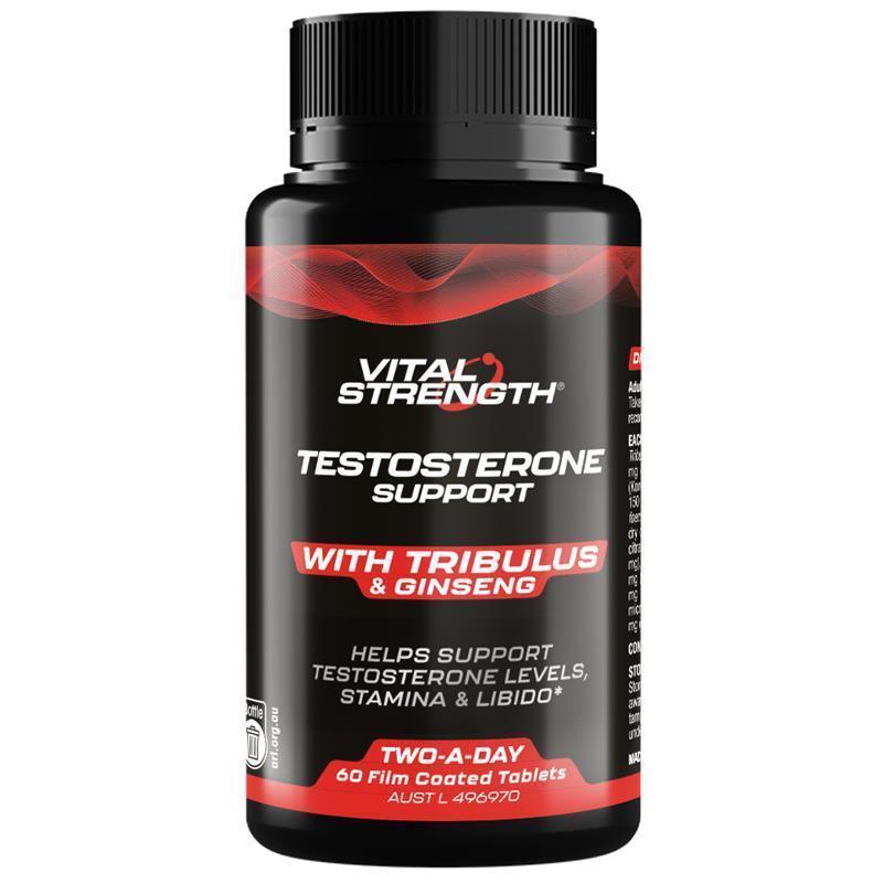 Buy VitalStrength Testosterone Support 60 Tablets online at Chemist ...