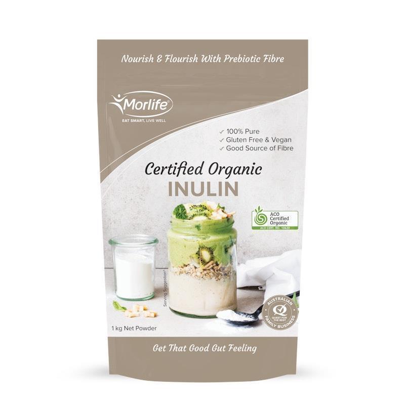 Buy Morlife Inulin Powder Certified Organic 1kg online at Chemist Warehouse