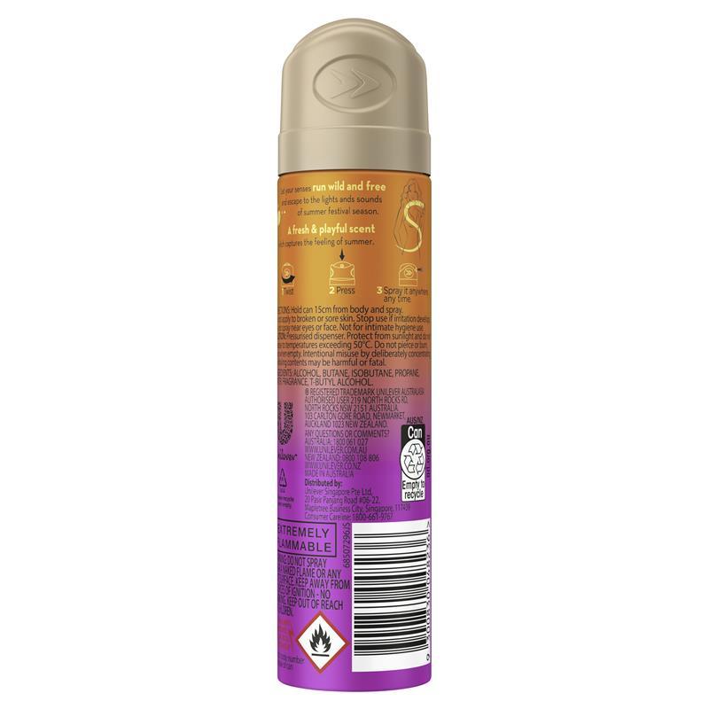 Buy Impulse Body Spray Festival 75ml online at Chemist Warehouse