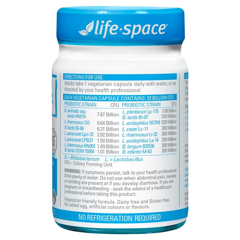 Buy Life-Space Broad Spectrum Probiotic Advance 60 Capsules online at ...