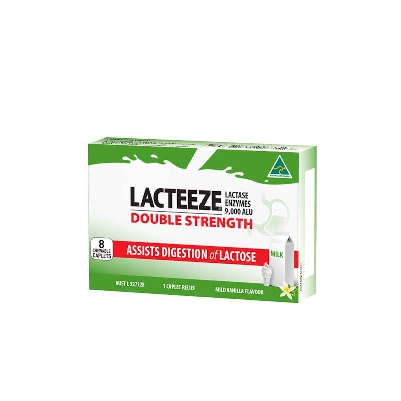 Buy Lacteeze Double Strength 8 Caplets 10 Pack online at Chemist Warehouse