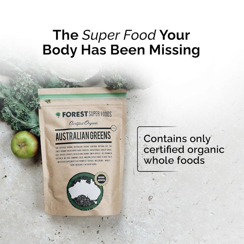 Buy Forest Super Foods Australian Greens Whole Food Powder 250g online ...