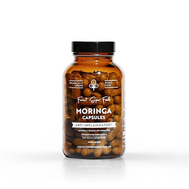 Buy Forest Super Foods Pure Organic Moringa 120 Capsules online at ...