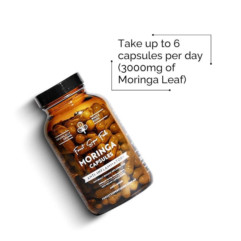 Buy Forest Super Foods Pure Organic Moringa 120 Capsules online at ...