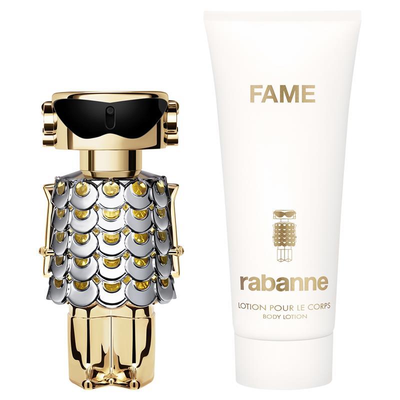 Buy Paco Rabanne Fame Eau de Parfum 50ml + Body Lotion 2 Piece Set 2025 ...