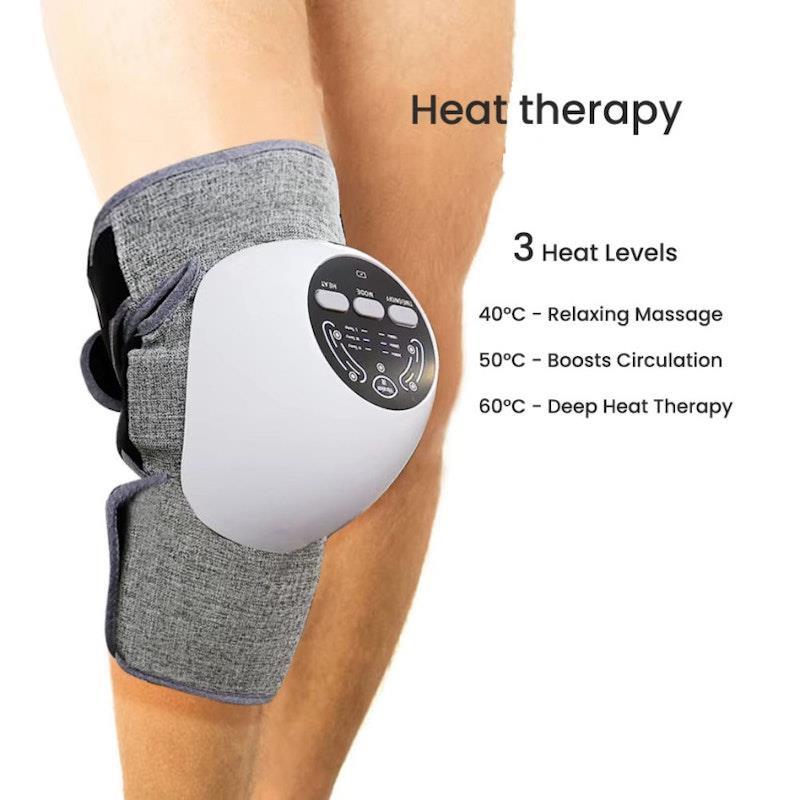 Buy Caremax Knee Wrap massager with 3D AirBag, Heat & Vibration 1Unit ...