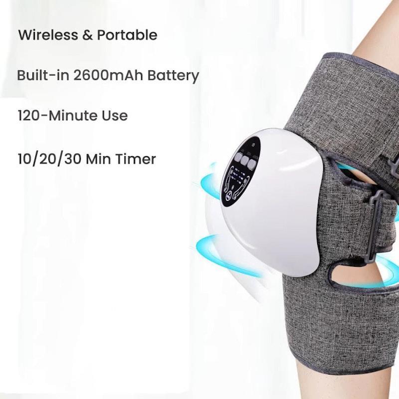 Buy Caremax Knee Wrap massager with 3D AirBag, Heat & Vibration 1Unit ...