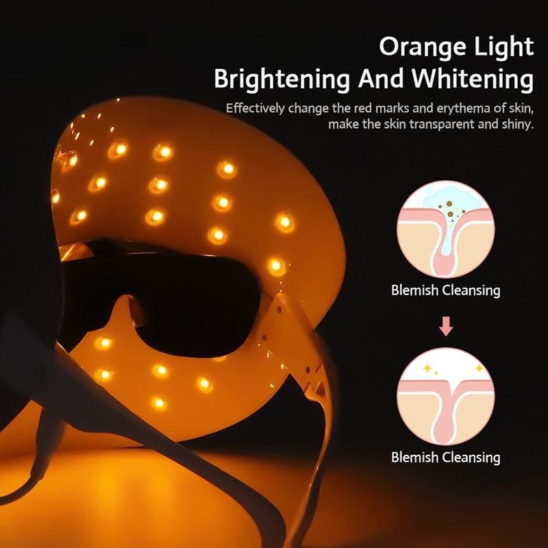 Buy Caremax 3 Color Skin LED Light Therapy Face Mask 1Unit online at ...