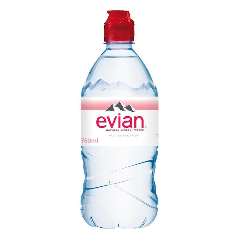 Buy Evian 750ml Natural Mineral Water 12 Pack online at Chemist Warehouse
