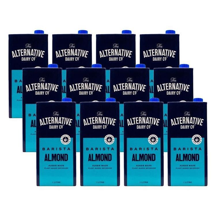 Buy The Alternative Dairy Co Barista 1L Almond Milk 12 Pack online at ...
