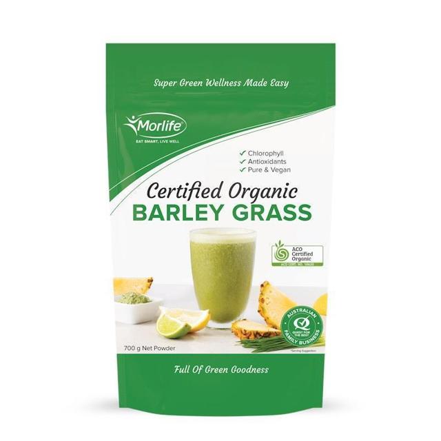 Buy Morlife Barley Grass Certified Organic 700g online at Chemist Warehouse
